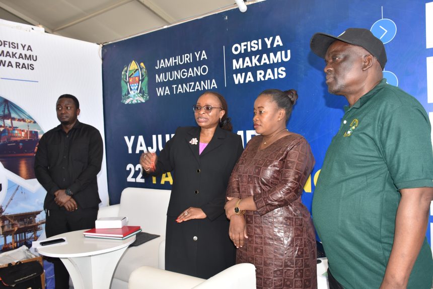 DC CHAMWINO AFURAHISHWA ELIMU BANDA LA OFISI YA MAKAMU WA RAIS NANENANE ...