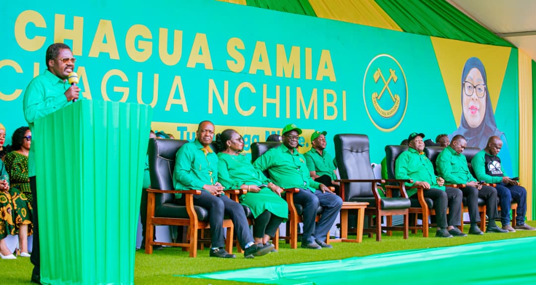 DKT NCHIMBI ATOA AHADI UPANUZI MAEGESHO KIVUKO CHA MAGOGONI PAMOJA NA ...