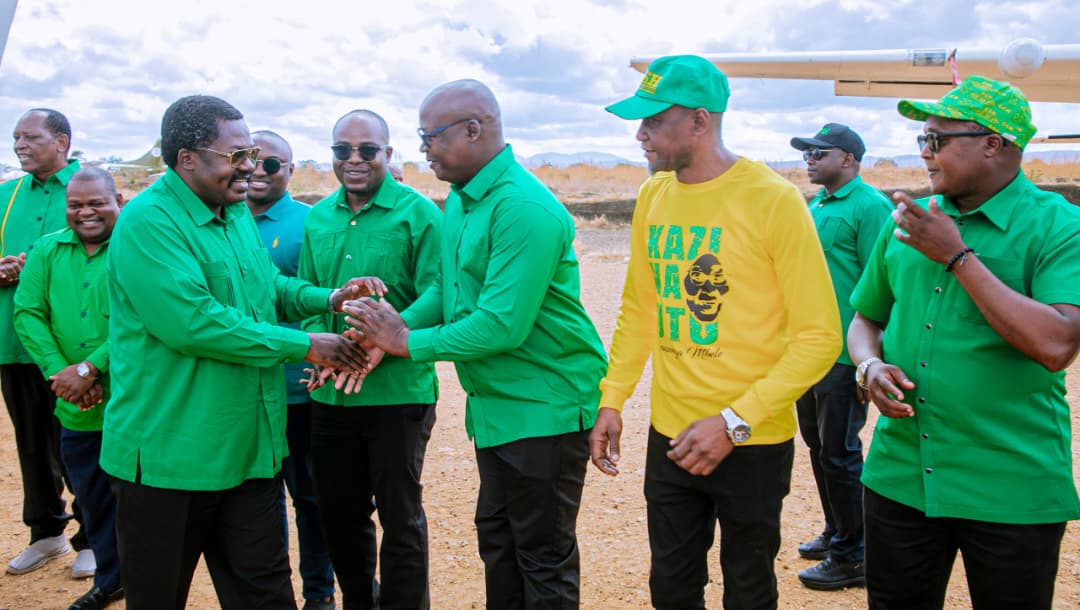 DKT.NCHIMBI AWASILI MOROGORO KUENDELEA NA MIKUTANO YAKE YA KAMPENI ...
