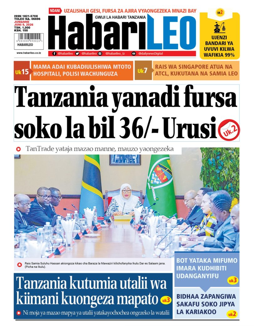 PATA HABARI MOTO MOTO KATIKA MAGAZETI YA LEO JUMANNE JUNI 9,2026 - Mzalendo